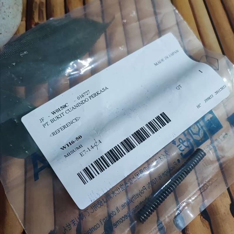 Jual Per Misumi Wl Wt Wm Wh Wb Hammer Pemukul Valve Pendek Ukuran Lengkap Per Spring Misumi ...