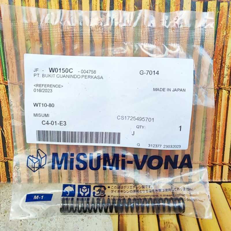 Jual Per Misumi Wl Wt Wm Wh Wb Hammer Pemukul Valve Pendek Ukuran Lengkap Per Spring Misumi ...
