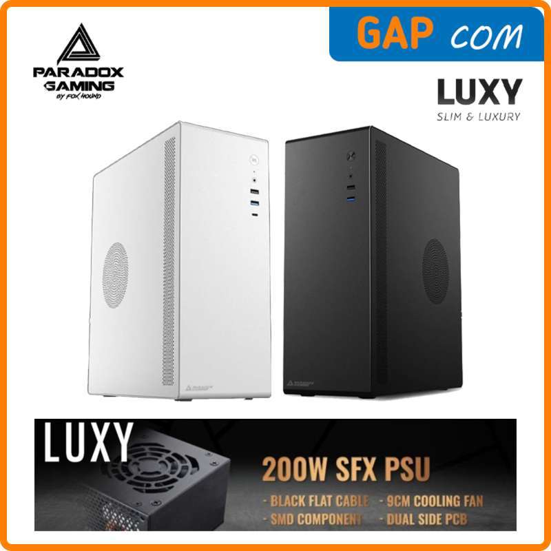 Jual Casing Pc Paradox Gaming Luxy With Sfx Psu 400w M-atx Case ...