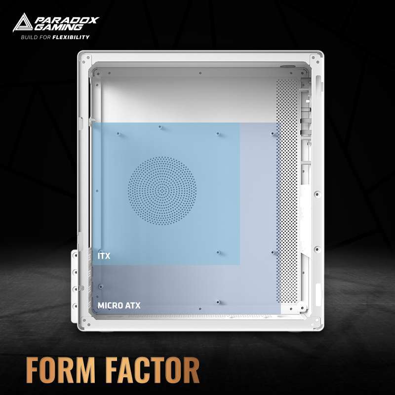 Jual Casing Pc Paradox Gaming Luxy With Sfx Psu 400w M-atx Case ...