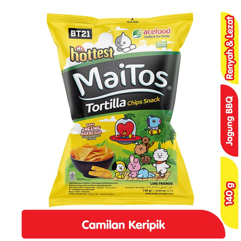 Jual Mr. Hottest Maitos Tortilla Bbq 140 G Di Seller Alfamart ...
