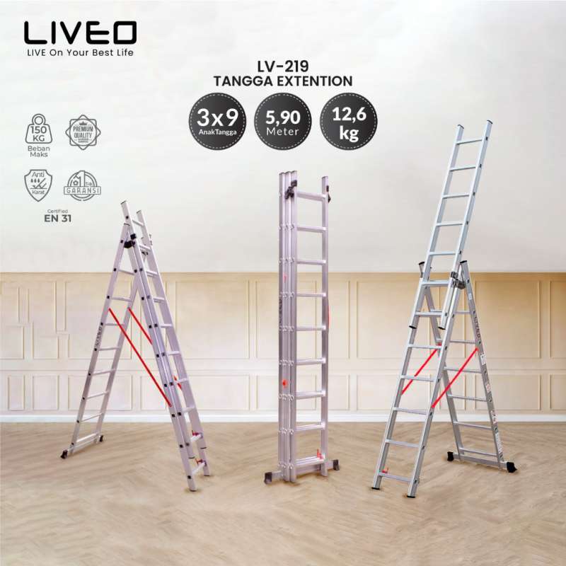 Promo Liveo Lv 219 Extension Tangga Diskon 15% Di Seller Liveo ...