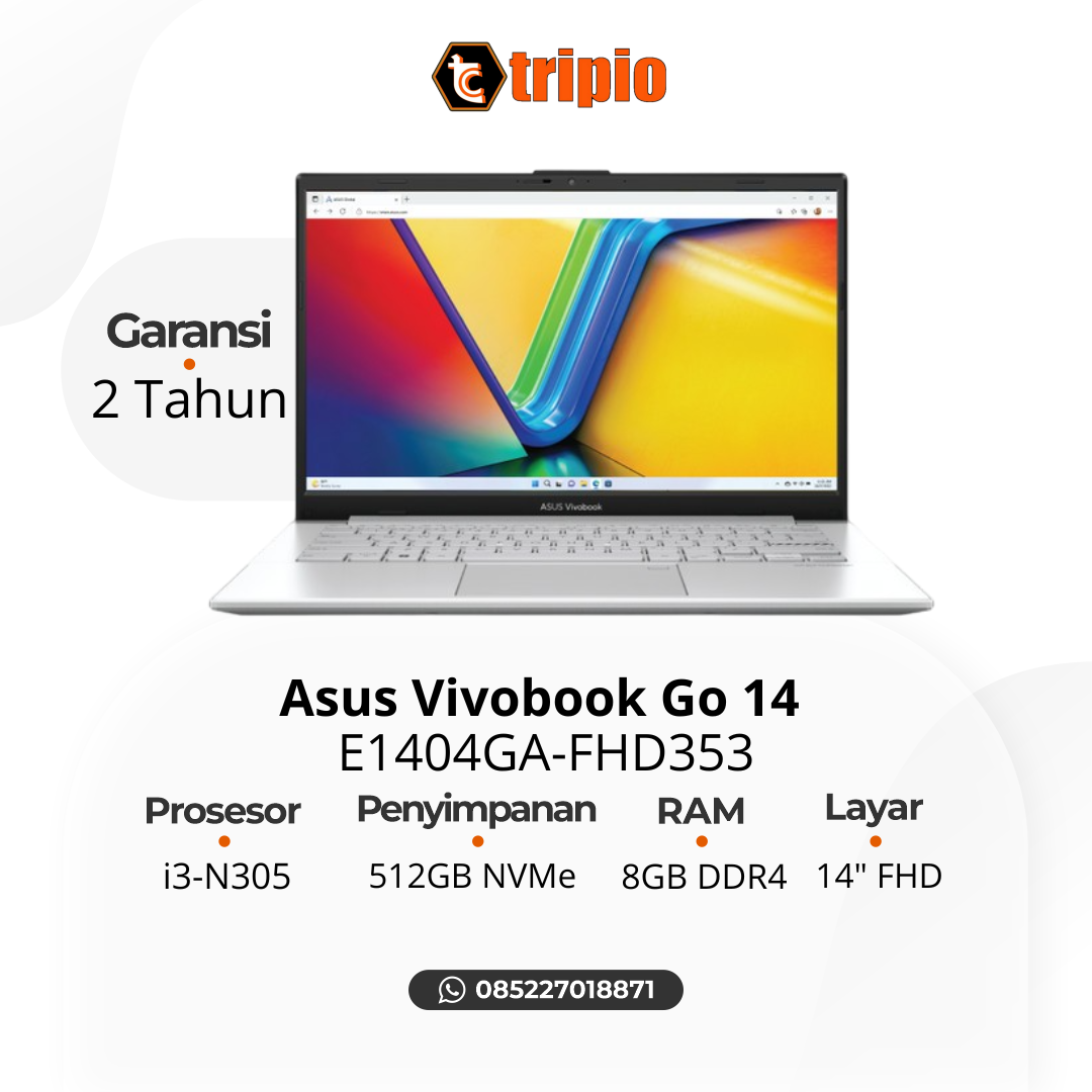 Jual Asus Vivobook Go 14 E1404ga-fhd351/fhd353 - Fhd352 Di Seller ...