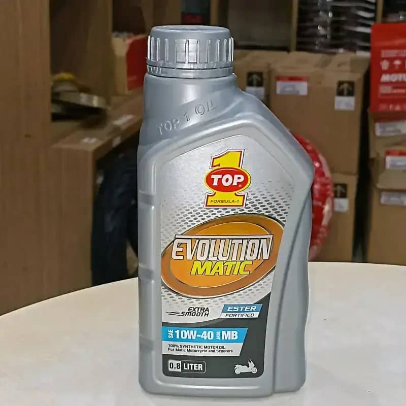 Promo Oli Top1 Evolution Matic 10w40 Api Sl 0,8lt Full Syntethic Diskon ...