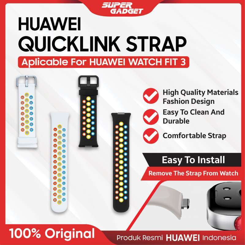 Jual Huawei Watch Fit 3 Strap Tali Jam Tangan Fit3 Di Seller Super ...