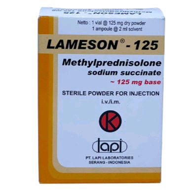 Jual Lameson/125mg/methylprednisolone/injeksi/box Original Di Seller ...