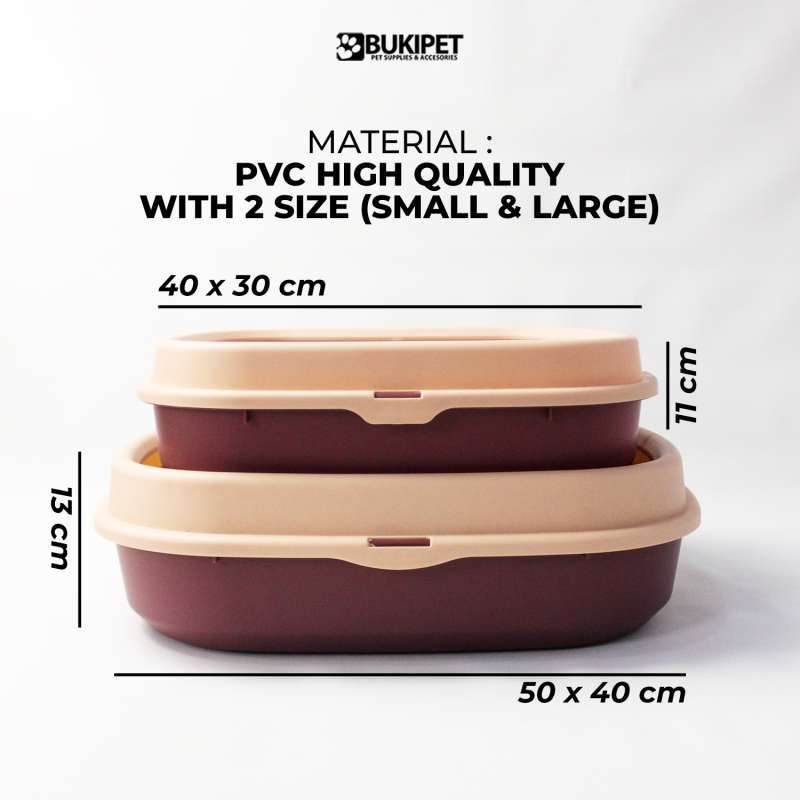 Promo Litter Box Kucing Jumbo Bak Pasir Tempat Pup - Mora Litter Box ...
