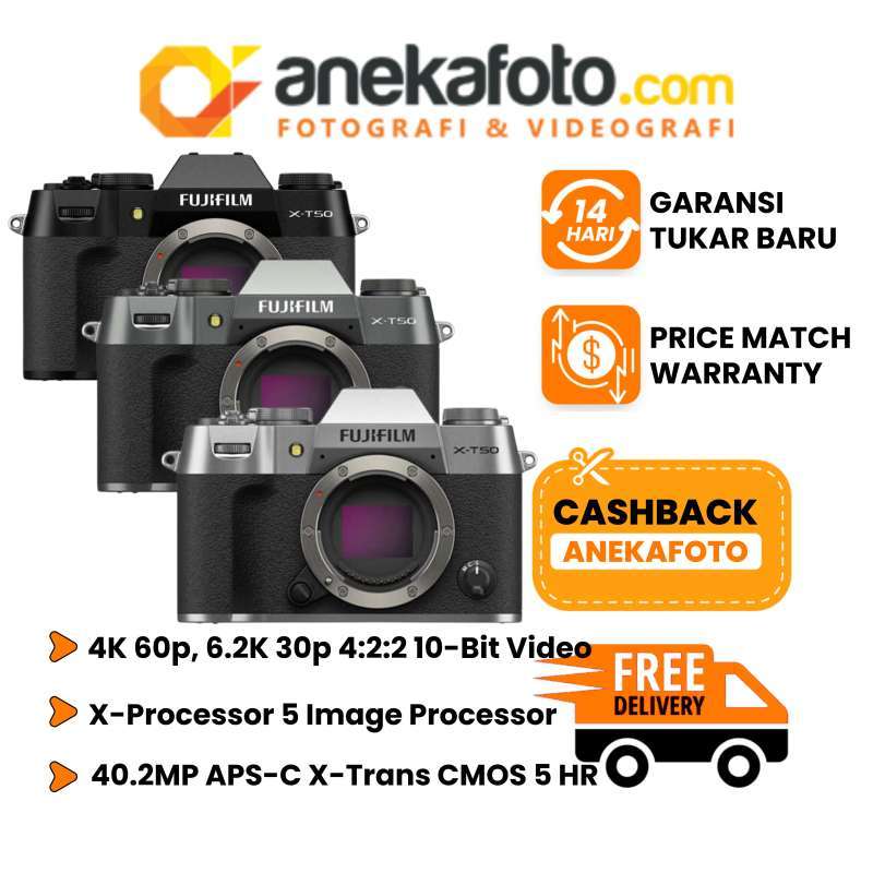 Jual Fujifilm Xt50 Kit 16-50mm Mirrorless Camera Fuji X-t50 Xt 50 Kit ...