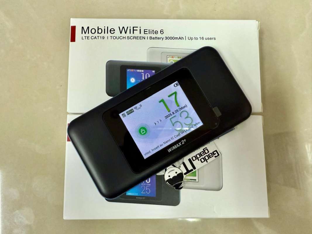 Promo Modem Mifi HUAWEI Elite 6 Wimax 2+ Router Wifi 4g Lte Mobile Wifi ...
