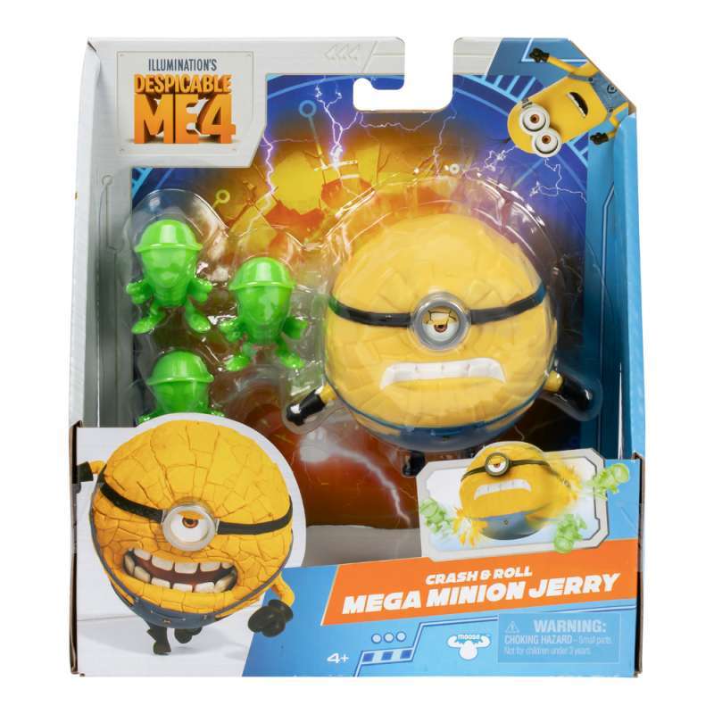 Promo Mainan Minions Despicable Me 4 Mega Minions Action Figure - Jerry ...