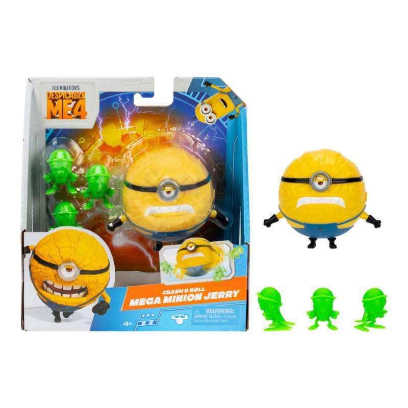 Promo Mainan Minions Despicable Me 4 Mega Minions Action Figure - Jerry ...