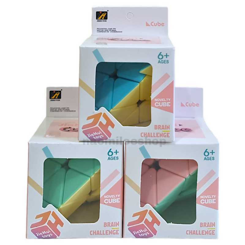 Jual Rubik Segitiga Piramid Mainan Rubik Kubus Cube Brick Segi 3 Mainan ...