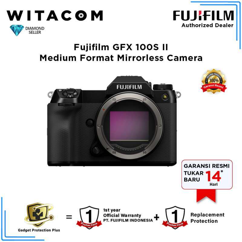 Jual Witacom - Fujifilm Gfx 100s Ii / Gfx 100sii / Gfx100s Ii / Gfx100sii Body Only - Garansi ...