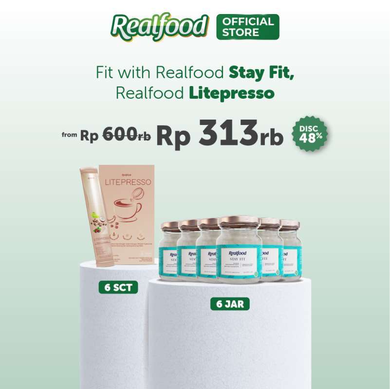 Promo Realfood X Blibli Stay Fit Exclusive Bundle Diskon 48% Di Seller ...