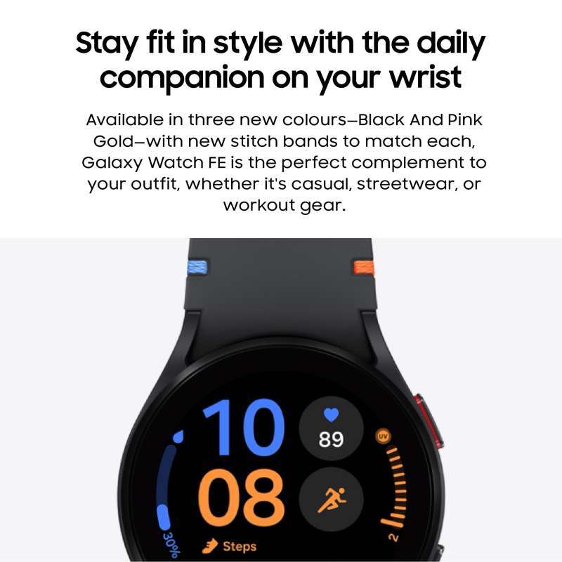 Jual Samsung Galaxy Watch Fe 40mm Bluetooth Smartwatch Watchfe Jam ...