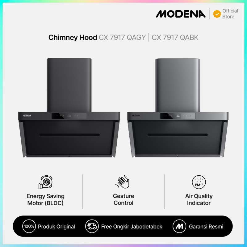 Promo Modena Chimney Hood - Cx 7917 Qabk Diskon 18% Di Seller Modena ...