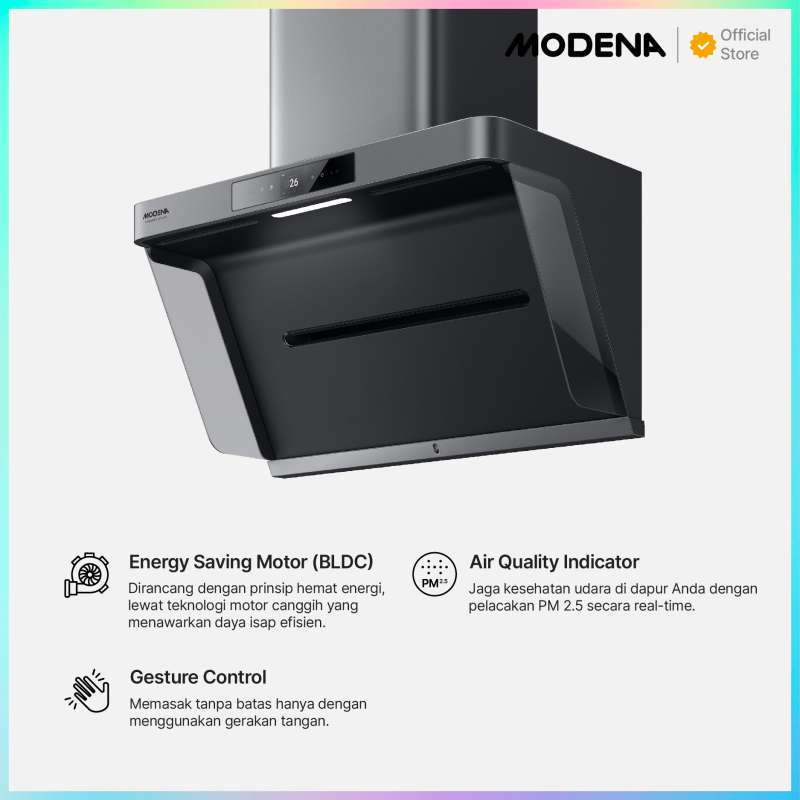 Promo Modena Chimney Hood - Cx 7917 Qabk Diskon 18% Di Seller Modena ...