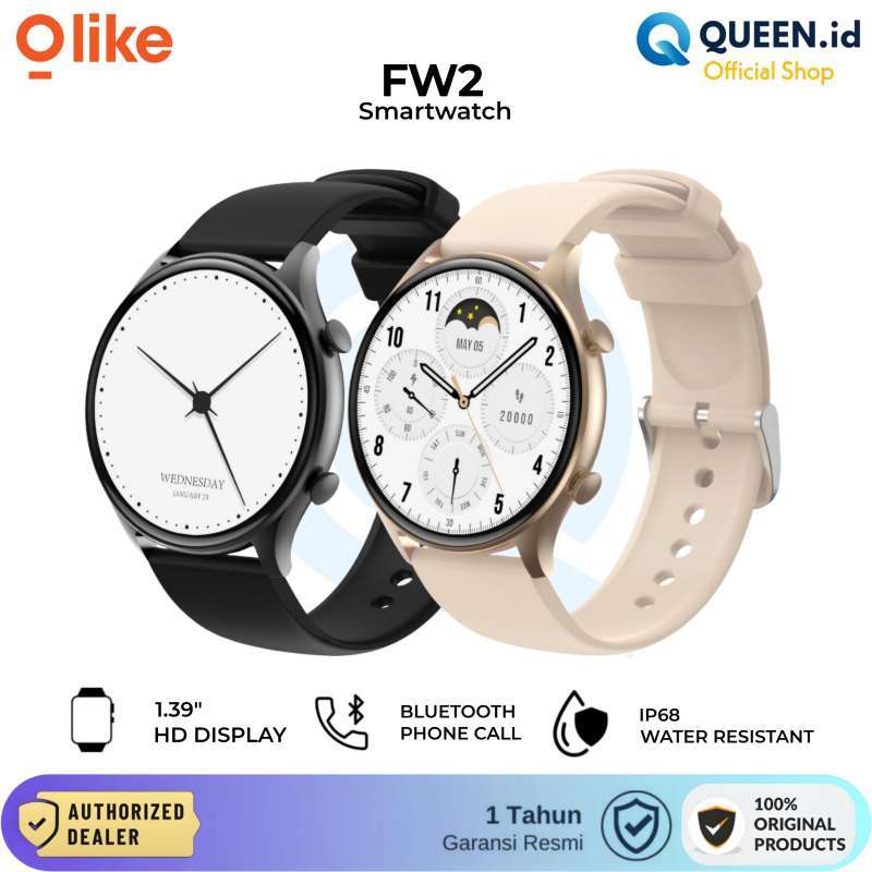 Promo Olike Fw2 Smartwatch 1.39 Hd Display Bluetooth Call Ip68 Health ...