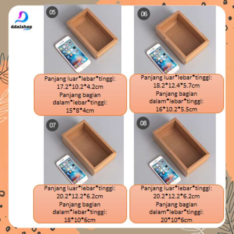 Jual Kotak Kado Gift Box Hampers Hadiah Souvenir Hardbox Aesthetic ...