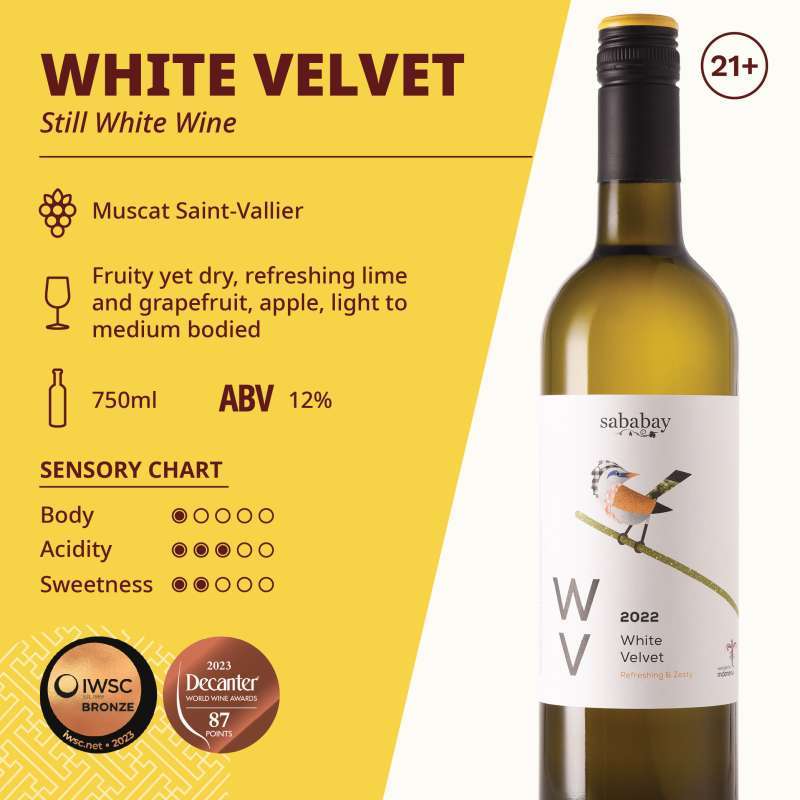 Jual Sababay Wine White Velvet Minuman Alkohol Di Seller Sababay Winery ...