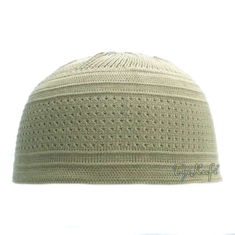 Jual The Kufi Katun Islami Elastis Peci Sholat - Khaki - 6 di Seller ...