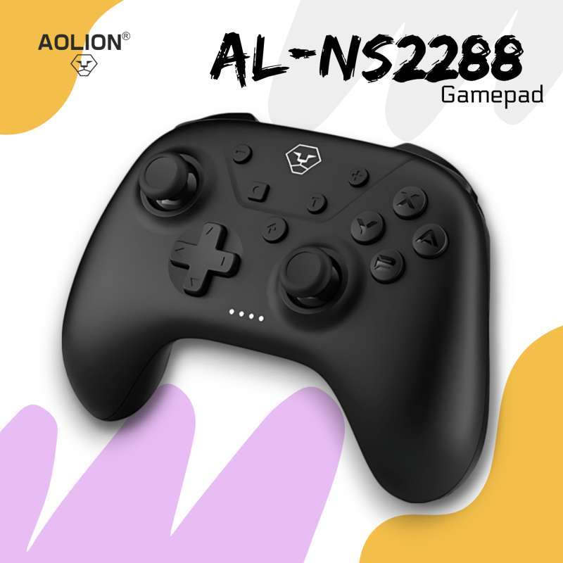 Jual Aolion Al-ns2288 Wireless Nintendo Switch Pc Ios Apple Android Controller With Vibration ...
