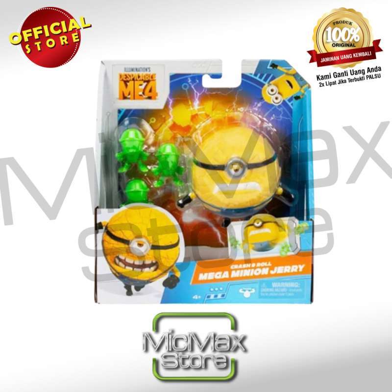 Jual Minions Despicable Me4 Me 4 Mega Minions 4 Inch Action Figure ...