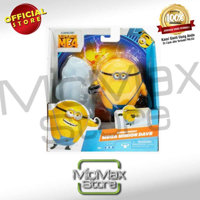 Jual Minions Despicable Me4 Me 4 Mega Minions 4 Inch Action Figure ...