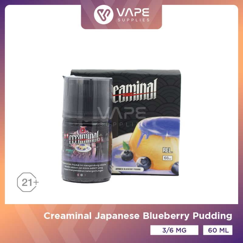 Jual Liquid Creaminal Japanese Blueberry Pudding 60ml - 6mg Di Seller ...