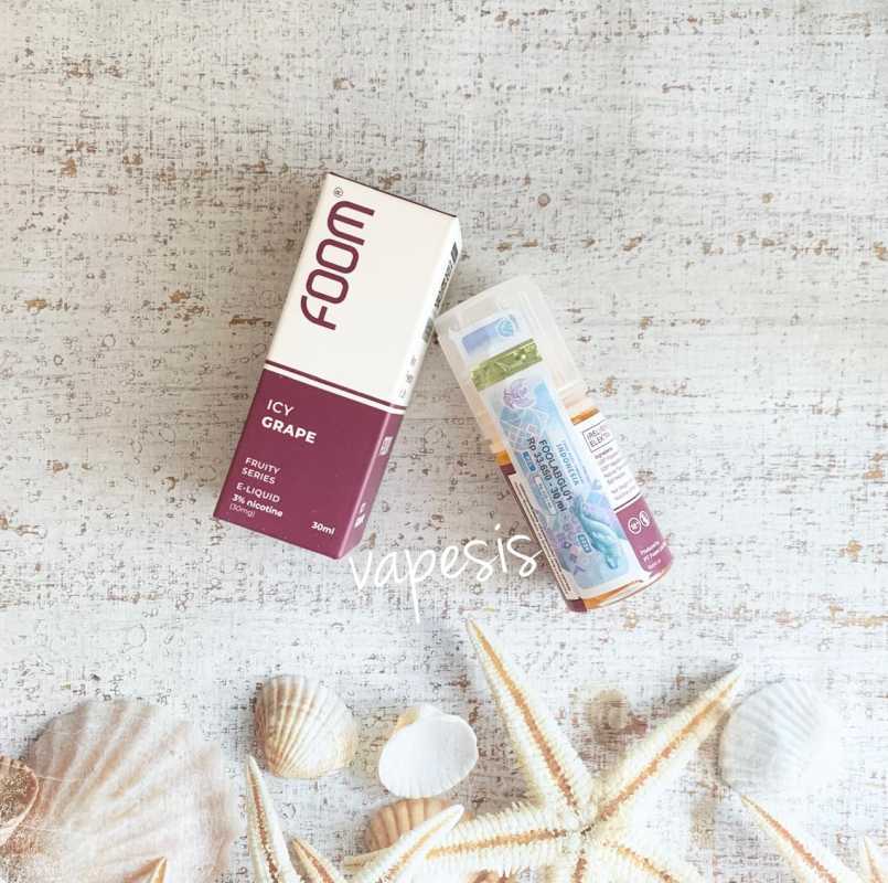 Jual Foom Icy Grape Salt Nic 30mg 30ml Ice Fruity Series Di Seller ...