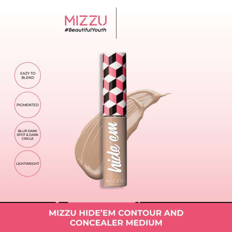Promo Mizzu Hide Em Contour And Concealer Diskon 26% Di Seller Perfect ...