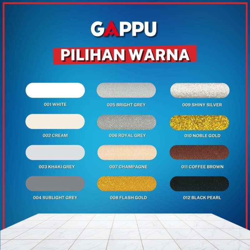 Jual Gappu Epoxy Tile Grout Starter Pack Bundle Promo Nat Resin Lantai ...