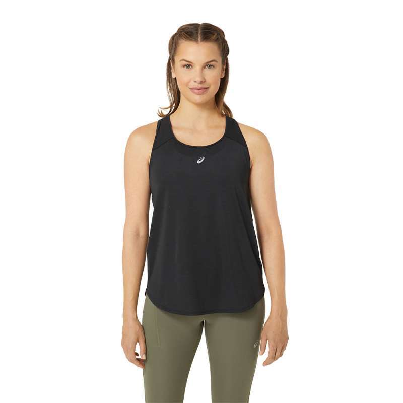Jual Asics Women Road Tank Regular -2012c986.001 - S Performance Black ...