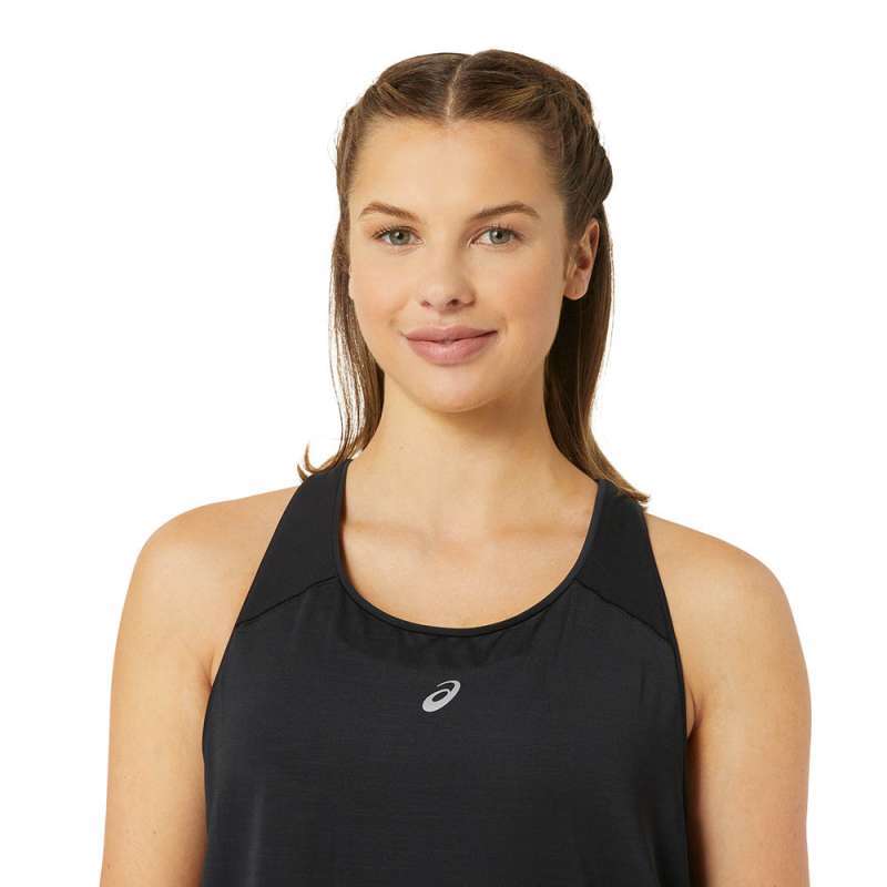 Jual Asics Women Road Tank Regular -2012c986.001 - S Performance Black ...
