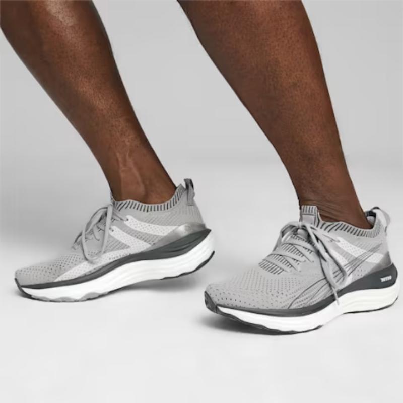 Promo Puma Men Running Foreverrun Nitro Knit Concrete [37913903] Sepatu ...