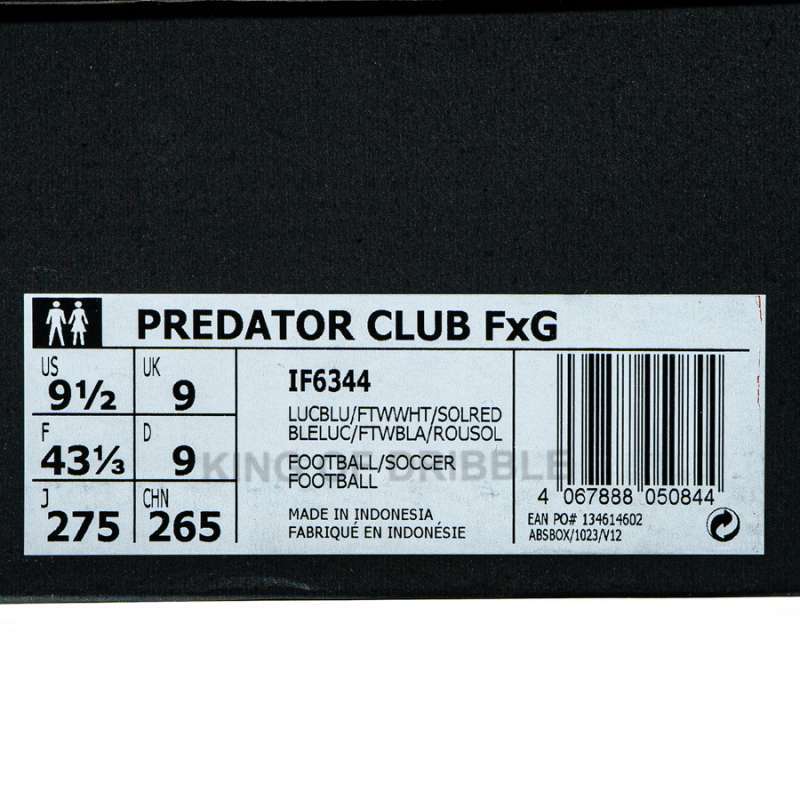 Promo Sepatu Bola Adidas Predator Club Fxg If6344 Original Bnib - 42 ...