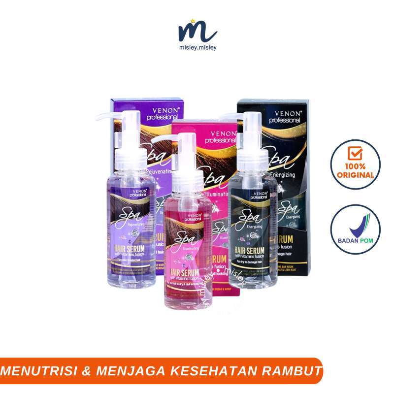 Promo Venon Hair Spa With Vitamin Series 125ml Vitamin Rambut / Serum ...