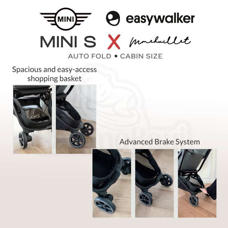 Jual Easywalker Mini S X Mmehuillet Autofold Cabin Size Stroller ...