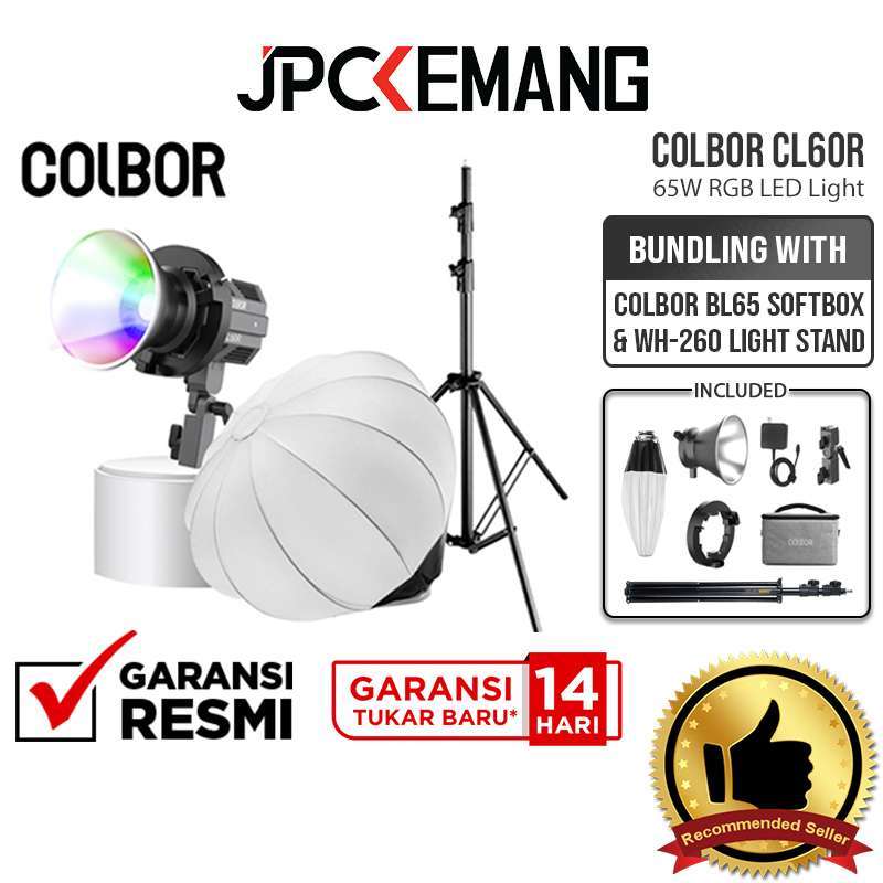 Promo Jpc Kemang Paket Lighting Studio Colbor With Softbox + Lightstand ...