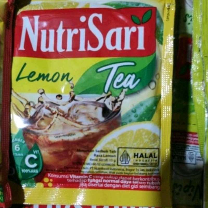 Jual Minuman Nutrisari Sachet Aneka Rasa Isi 10 Per Rtg - Lemon Tea Di ...