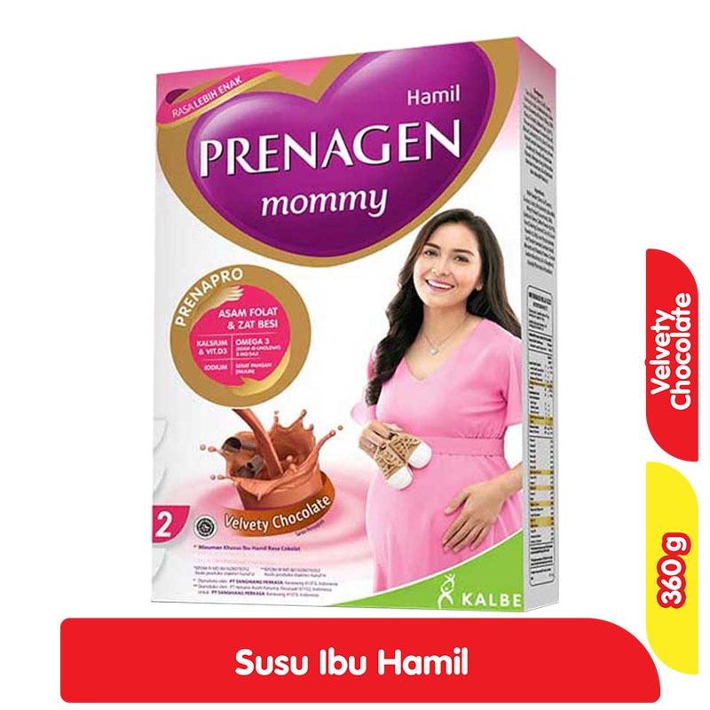 Jual PRENAGEN Mommy Susu Masa Kehamilan Velvety Chocolate 360 g di ...