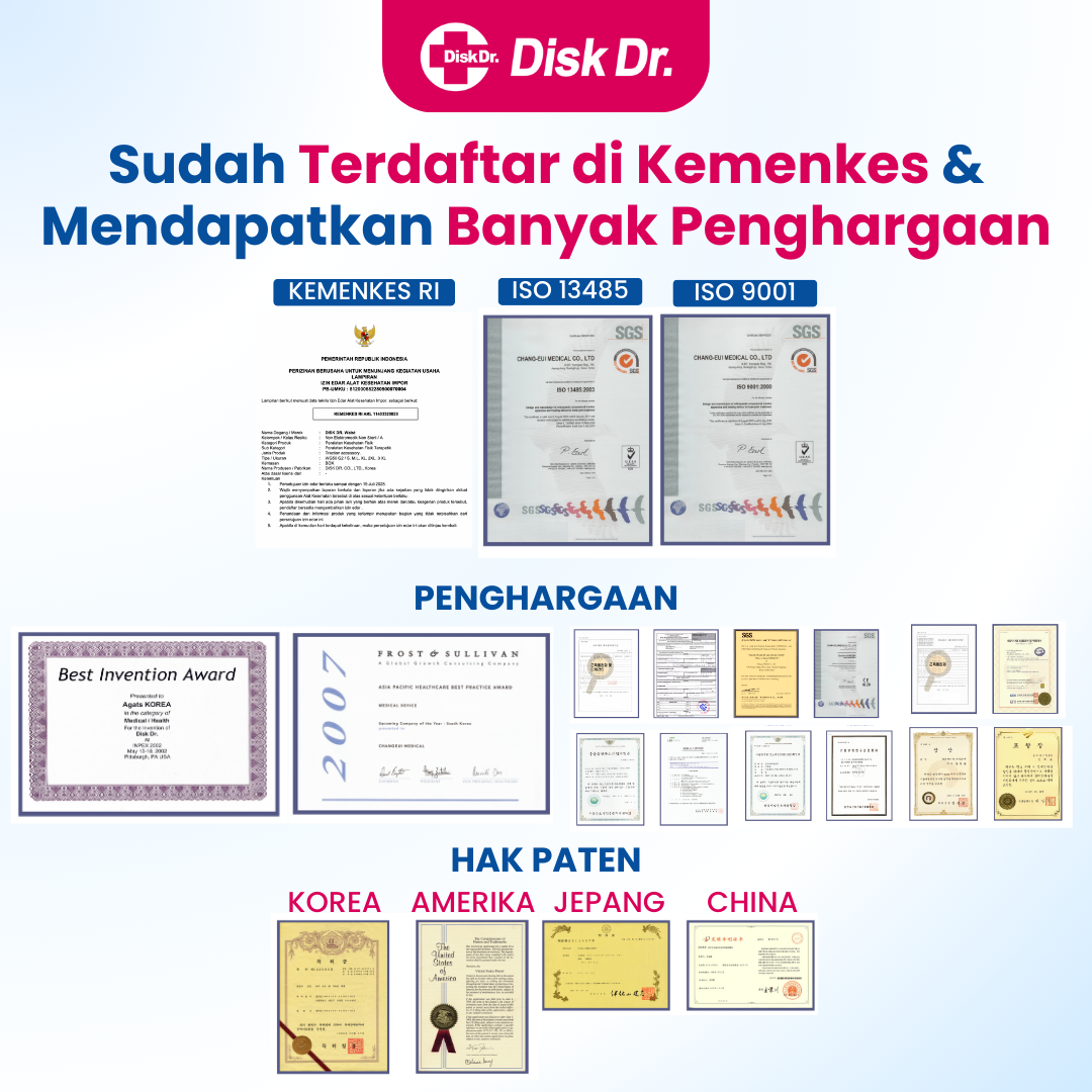 Promo Disk Dr Airband Nk 10 Knee Support - Terapi Lutut Disk Dr. Nk10 - Size S Diskon 7% Di ...