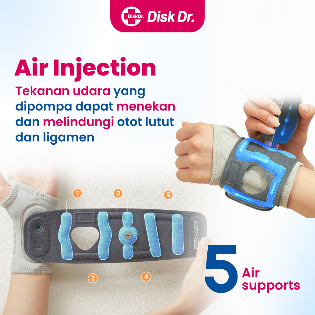 Jual Disk Dr Easy Fix (wrist Splint Hand Support) - Terapi Penyangga Pergelangan Tangan Keselo ...