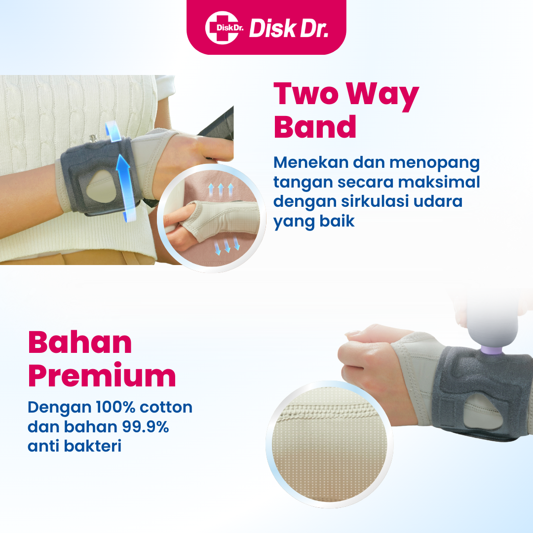 Jual Disk Dr Easy Fix (wrist Splint Hand Support) - Terapi Penyangga Pergelangan Tangan Keselo ...