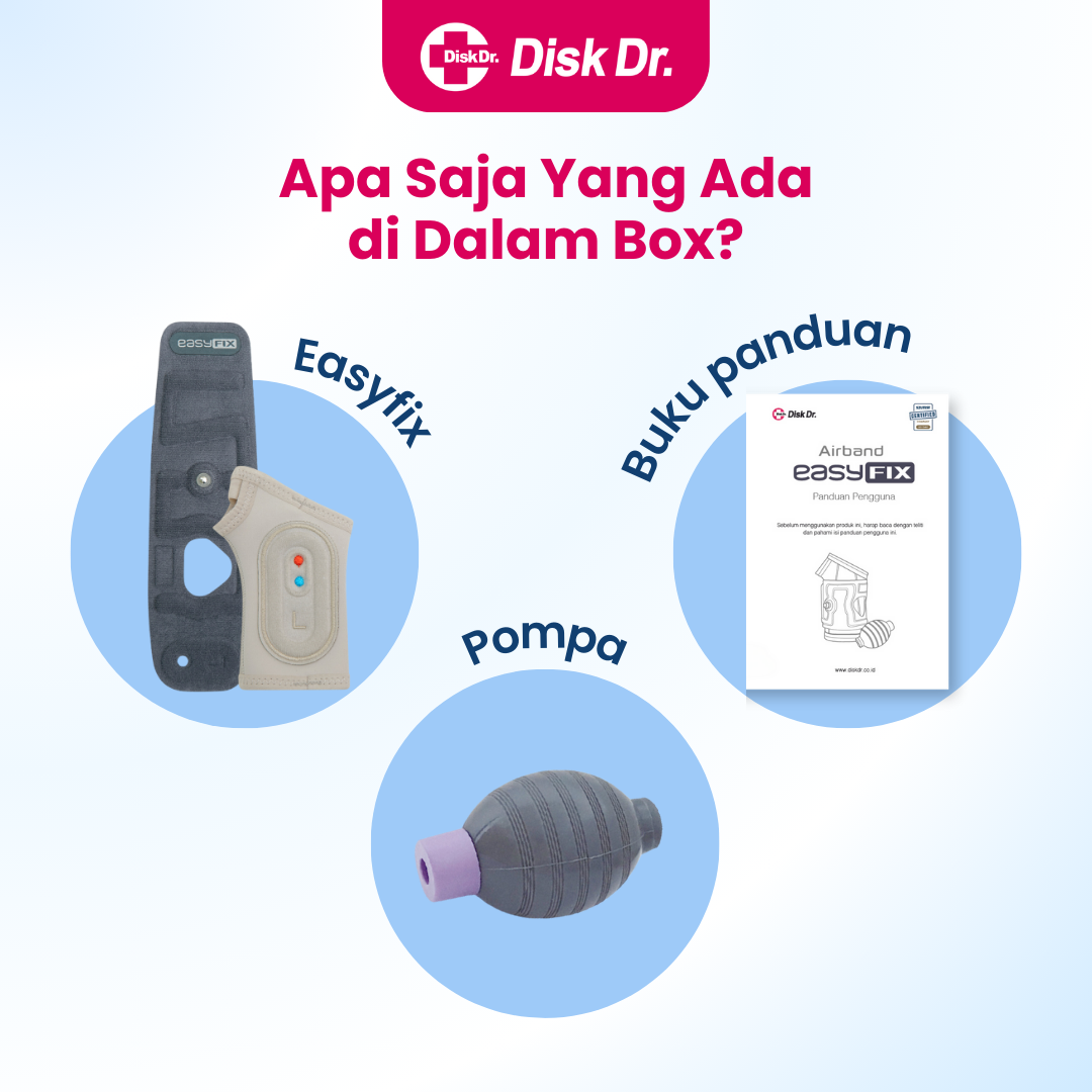 Jual Disk Dr Easy Fix (wrist Splint Hand Support) - Terapi Penyangga Pergelangan Tangan Keselo ...