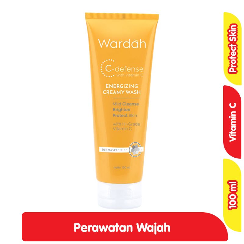 Jual Wardah C Defense Energizing Creamy Facial Wash 100 Ml Di Seller Alfamart Click And Collect