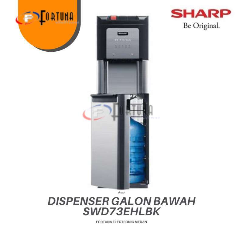 Jual Dispenser Sharp Galon Bawah Swd72ehlbk Hitam Swd73ehlbk || Medan ...