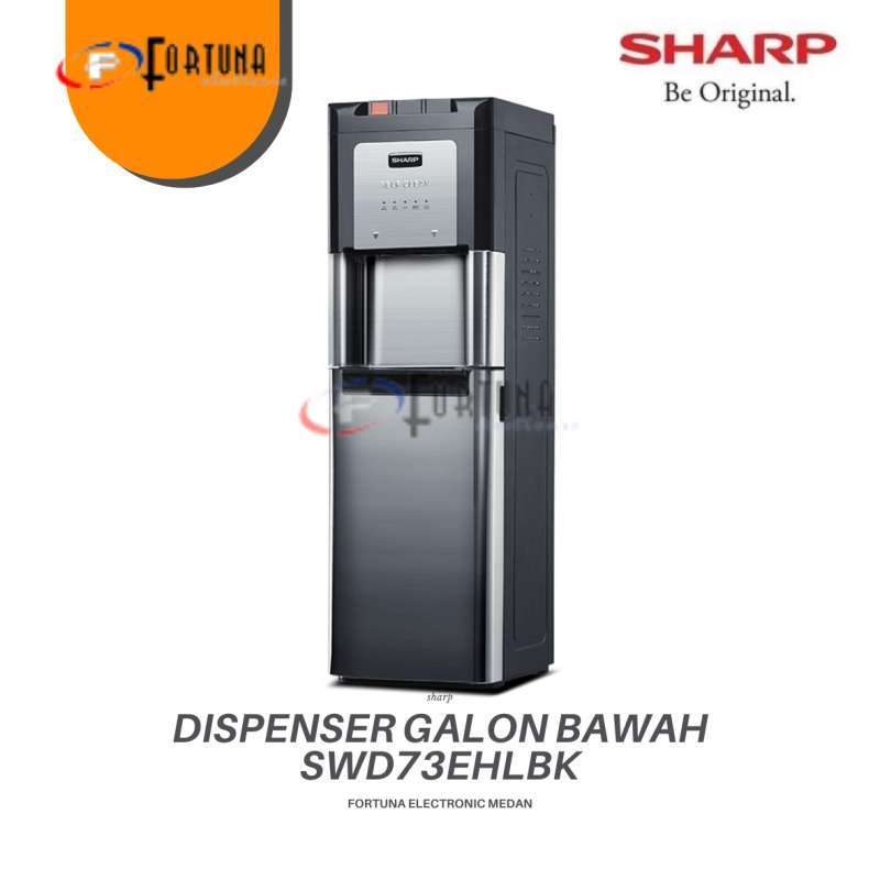 Jual Dispenser Sharp Galon Bawah Swd72ehlbk Hitam Swd73ehlbk || Medan ...