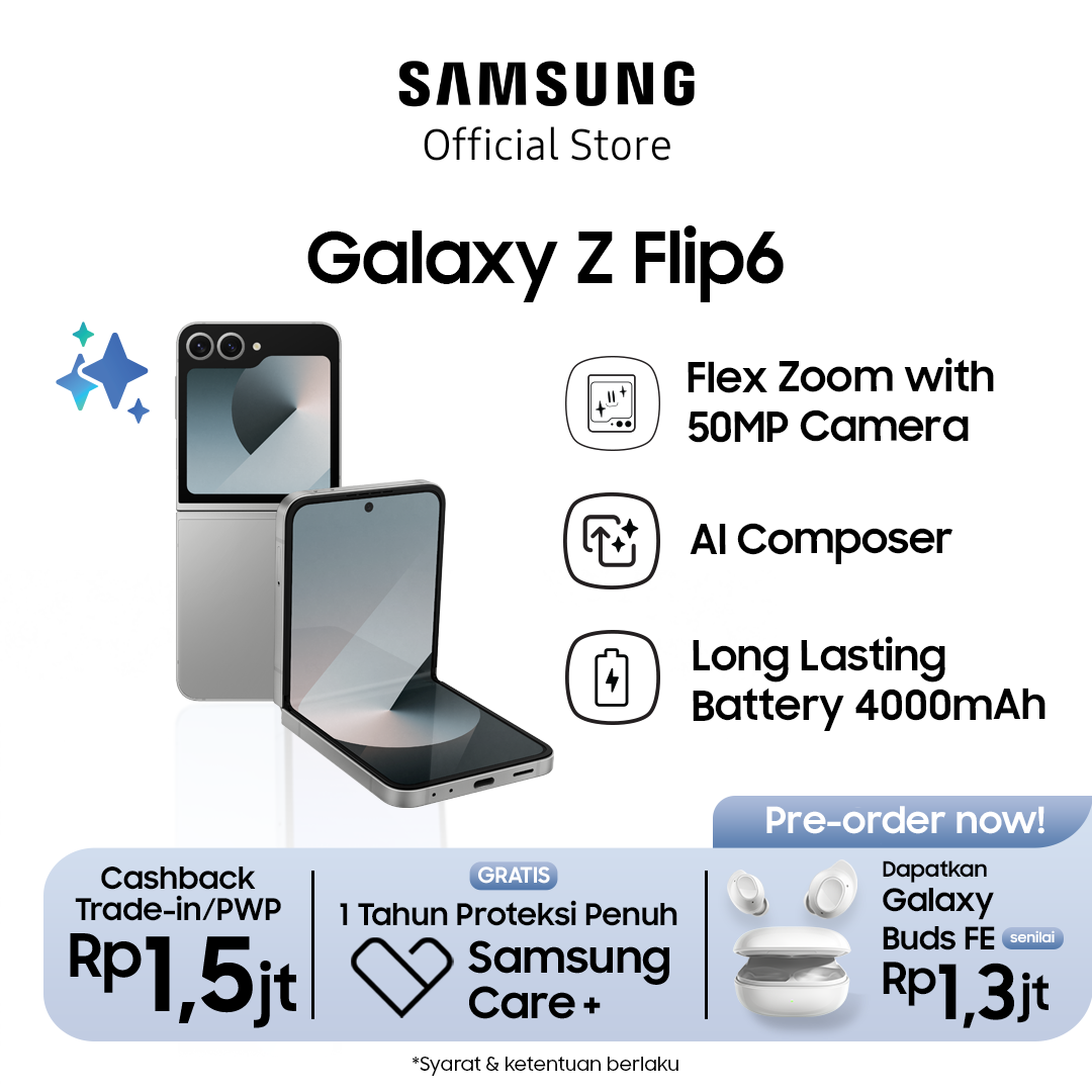 Jual Batch1 - Samsung Galaxy Z Flip6 [12/512gb] Smartphone Ai ...