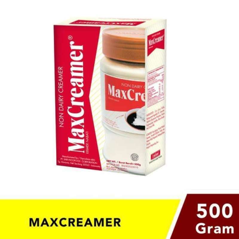 Jual Max Creamer 500 G Termurah - Harga Grosir Terupdate Hari Ini | Blibli